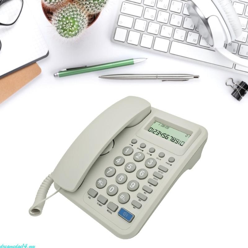 dreamedge14 Corded Landline Phone Big Button Landline Phones with ...