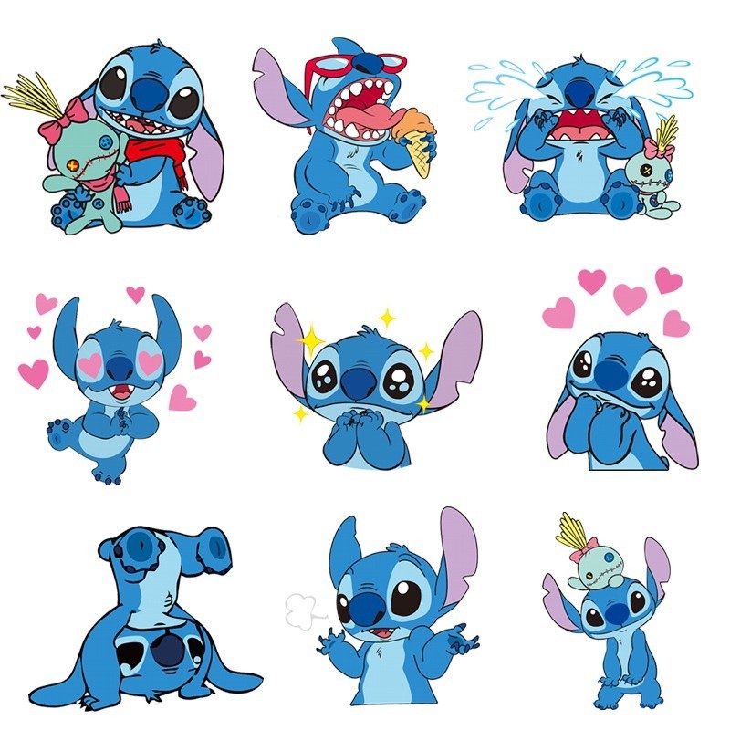 Cartoon Sticker Starcraft Baby Cute Sticker Stitch Decoration ...
