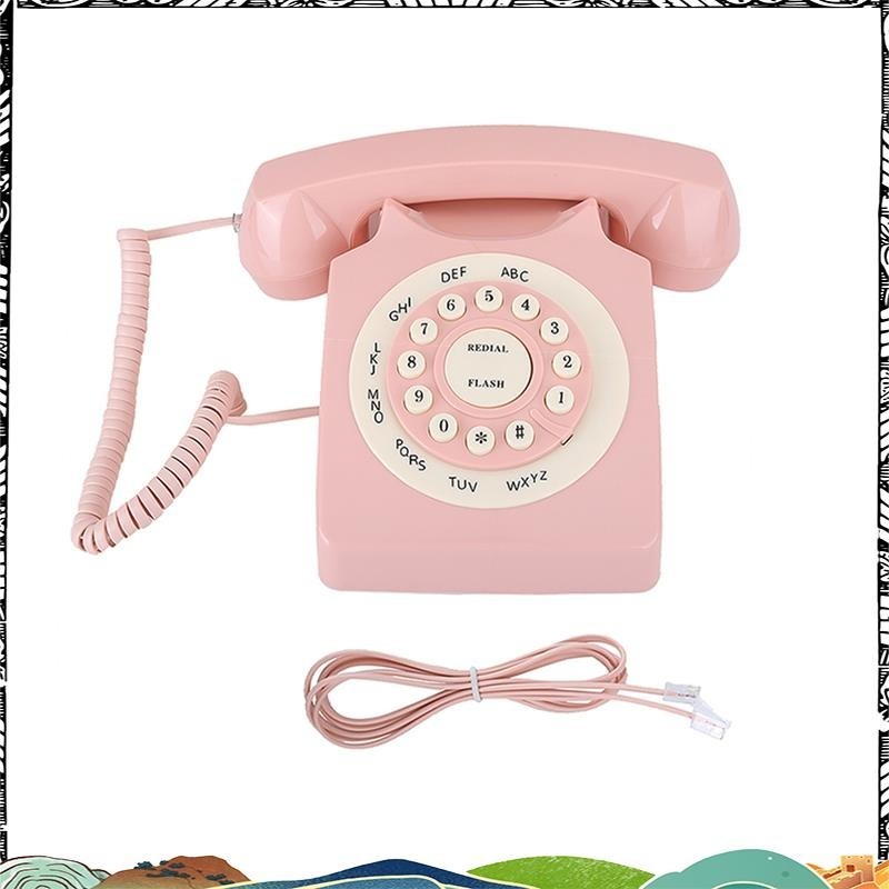Retro Phone 80's Classic Phone/Landline Phone/Home/Hotel Corded Phone ...