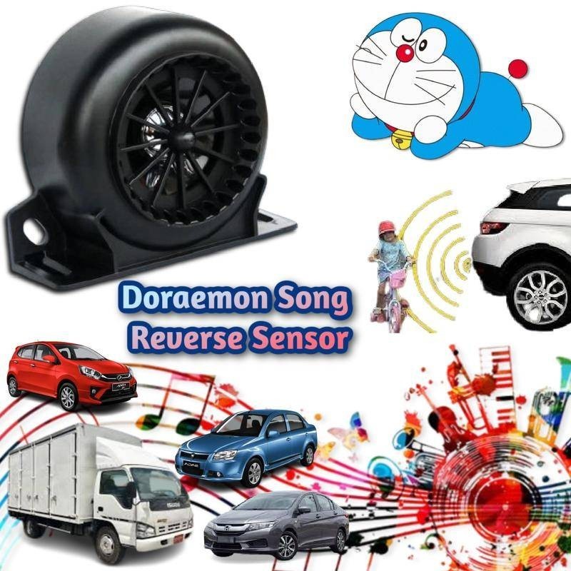 Doraemon Song Reverse Sensor Talking Siren Warning Japan Doraemon Alarm ...