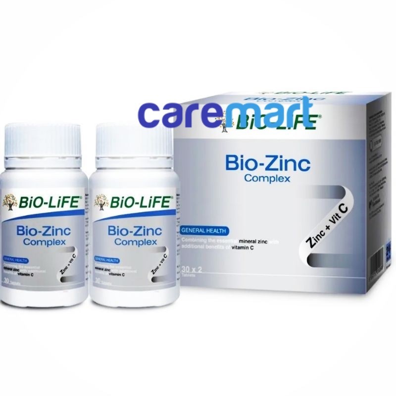 BIO-LIFE BIO-ZINC COMPLEX 30'S | 30'SX2 (EXP: 09/2025) | Shopee Malaysia
