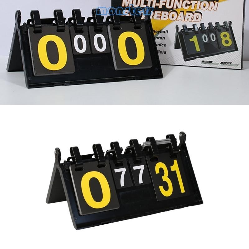 Mon Tabletops Scoring Board Scoreboard Flippers MultiSports Score Flip ...