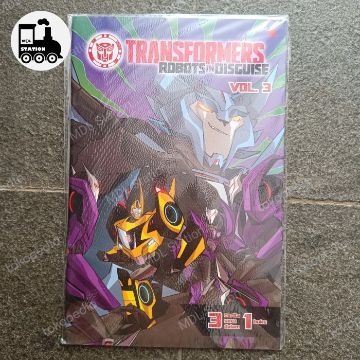 Children's Story Book - TRANSFORMERS ROBOT IN DISGUISE (Gramedia ...