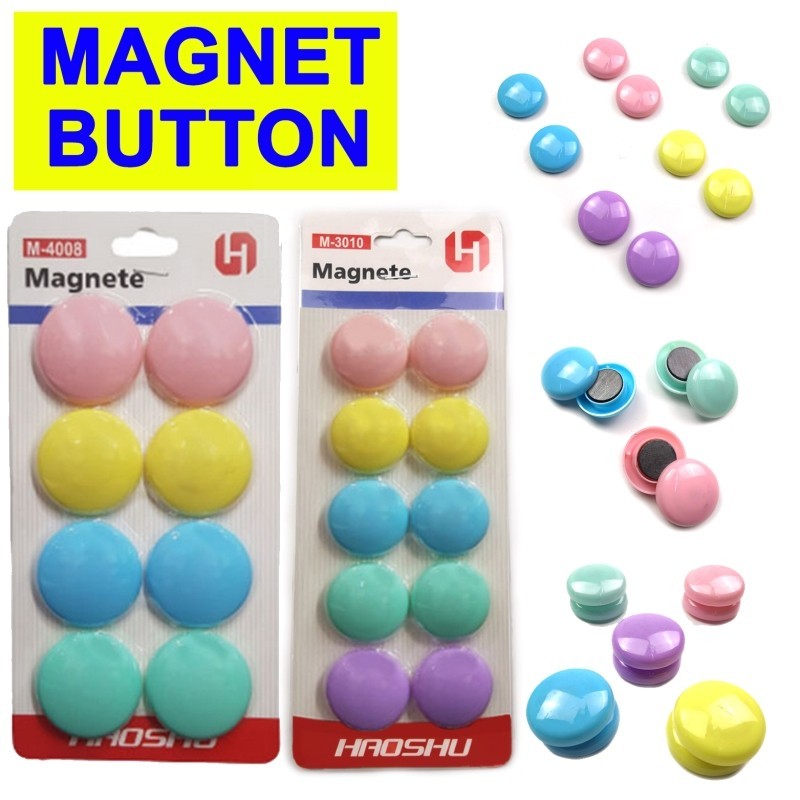 Colorful Round Magnetic Button Mini Fridge Magnets Round Magnetic ...