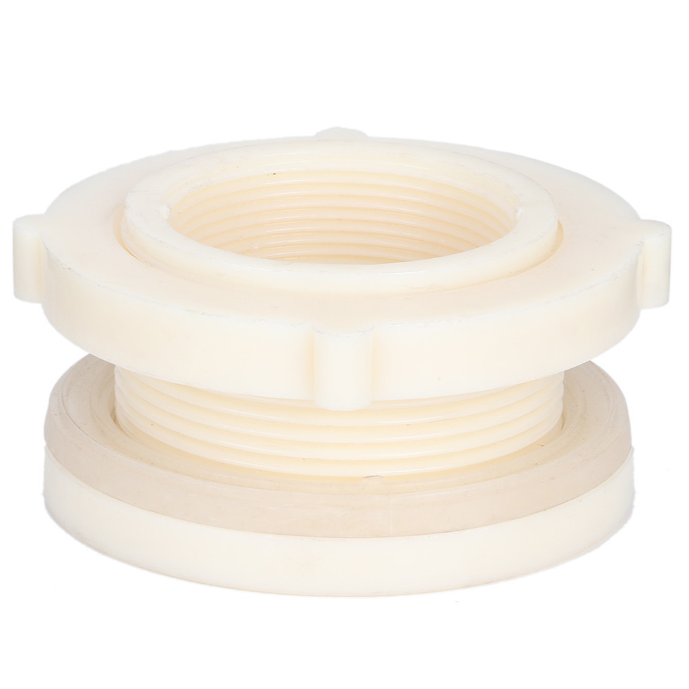 Bjiax 2in Water Tower ABS Bulkhead Tank Fitting Adapter For Fish Tanks ...