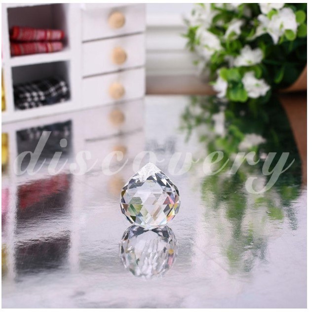 Transparent Crystal Pearl (2cm round) | Shopee Malaysia
