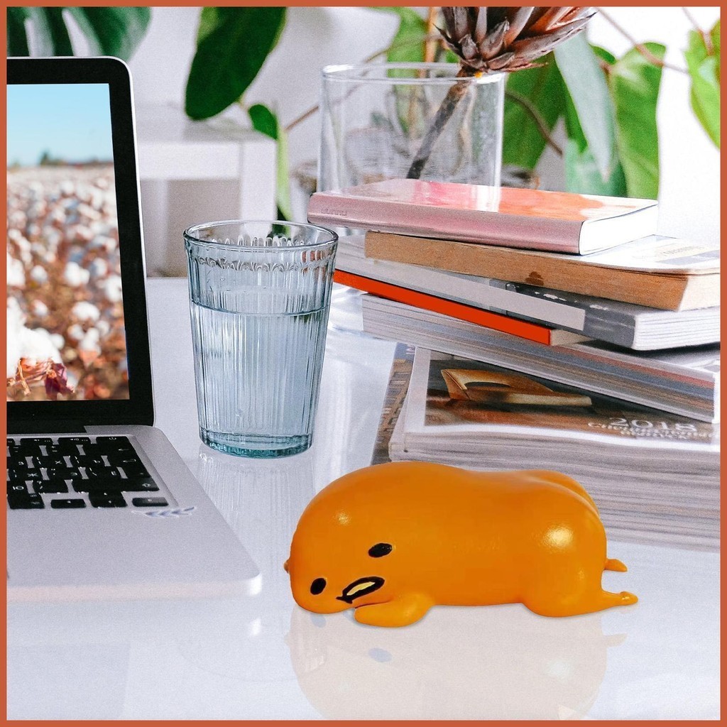 Lazy Egg Statue Resin 4-Inch Cute And Novel Eggs Figurine Eggs ...