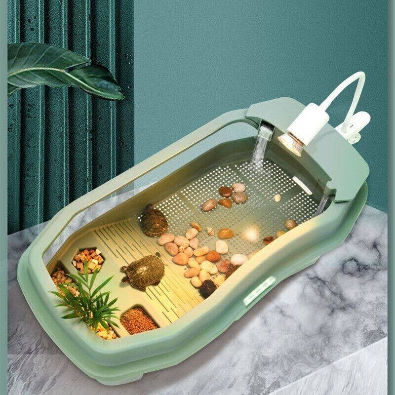 Turtle Villa,Turtle Tank,Amphibian Reptile Breeding Box,Tortoise ...