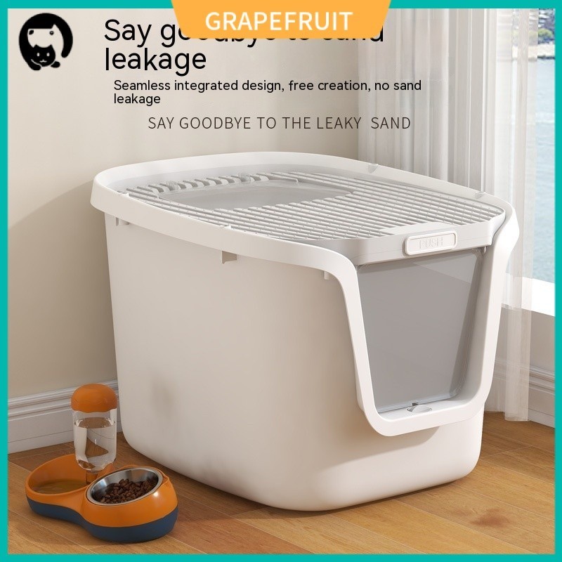 Cat litter box Closed cat litter box Open cat litter box Dog pee pad ...