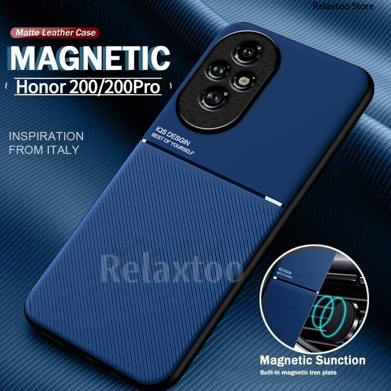 Honor200 Pro 2024 Leather Matte Casing For Honor 200 Pro Lite 200Pro ...