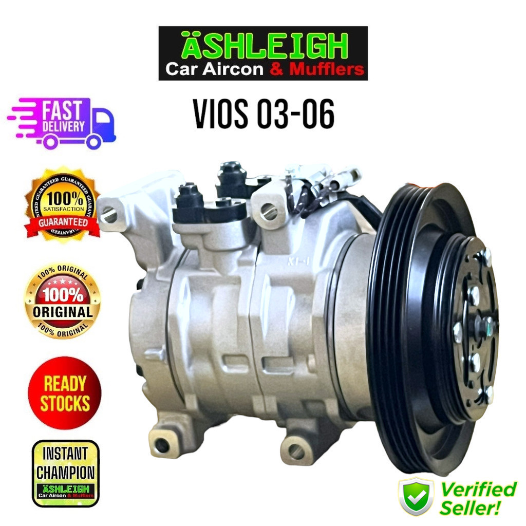 Toyota Vios 1st gen Compressor Car aircon parts | Shopee Malaysia