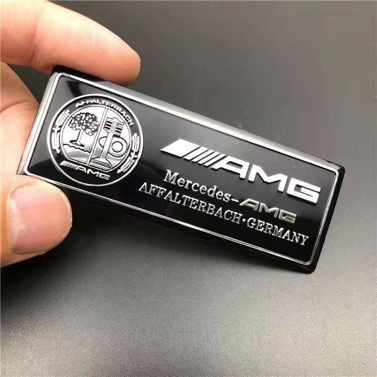 Suitable for Mercedes-Benz E300L GLC260L GLA GLB CLA Class AMG Car Logo ...