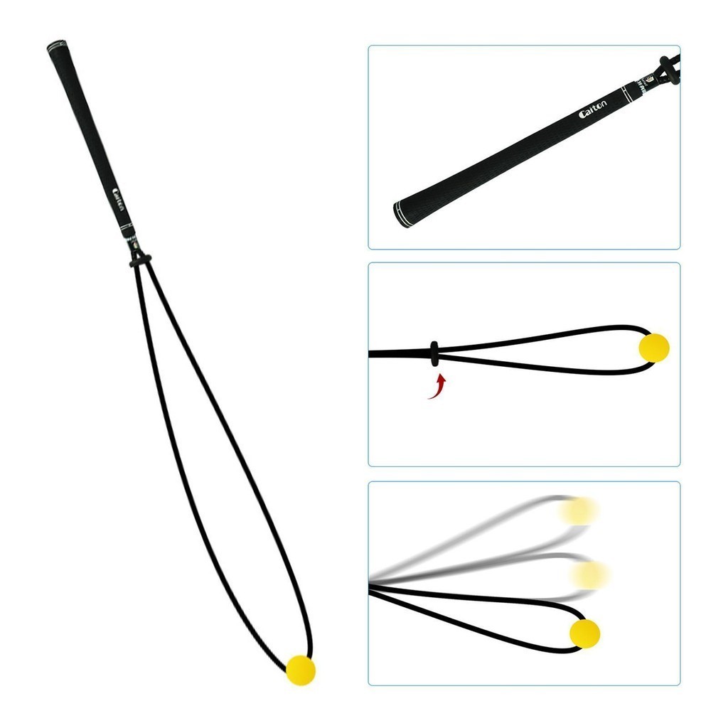 Golf Swing Speed Trainer Golf Fly Swing Training Rope Aid Improve ...
