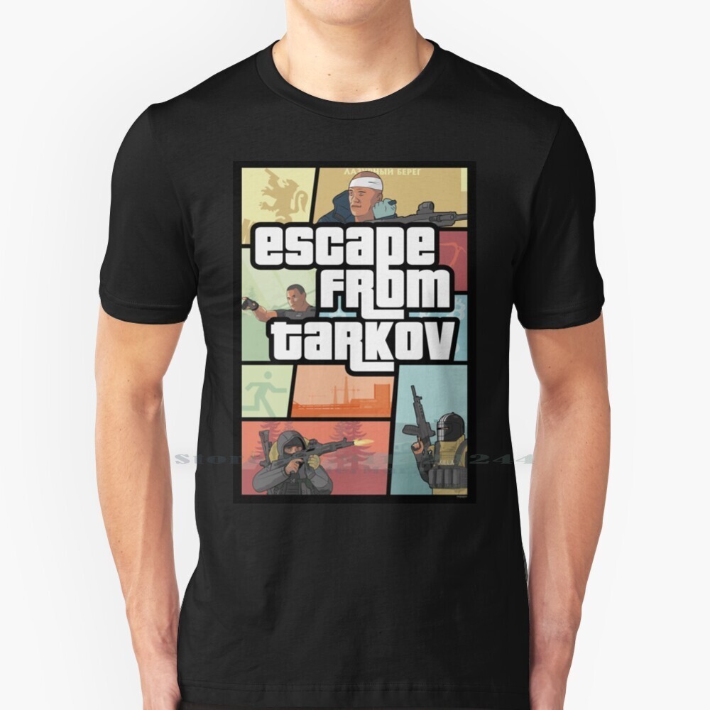 Escape From Tarkov-Style T Shirt 100% Pure Cotton Maska 1sch Altyn ...