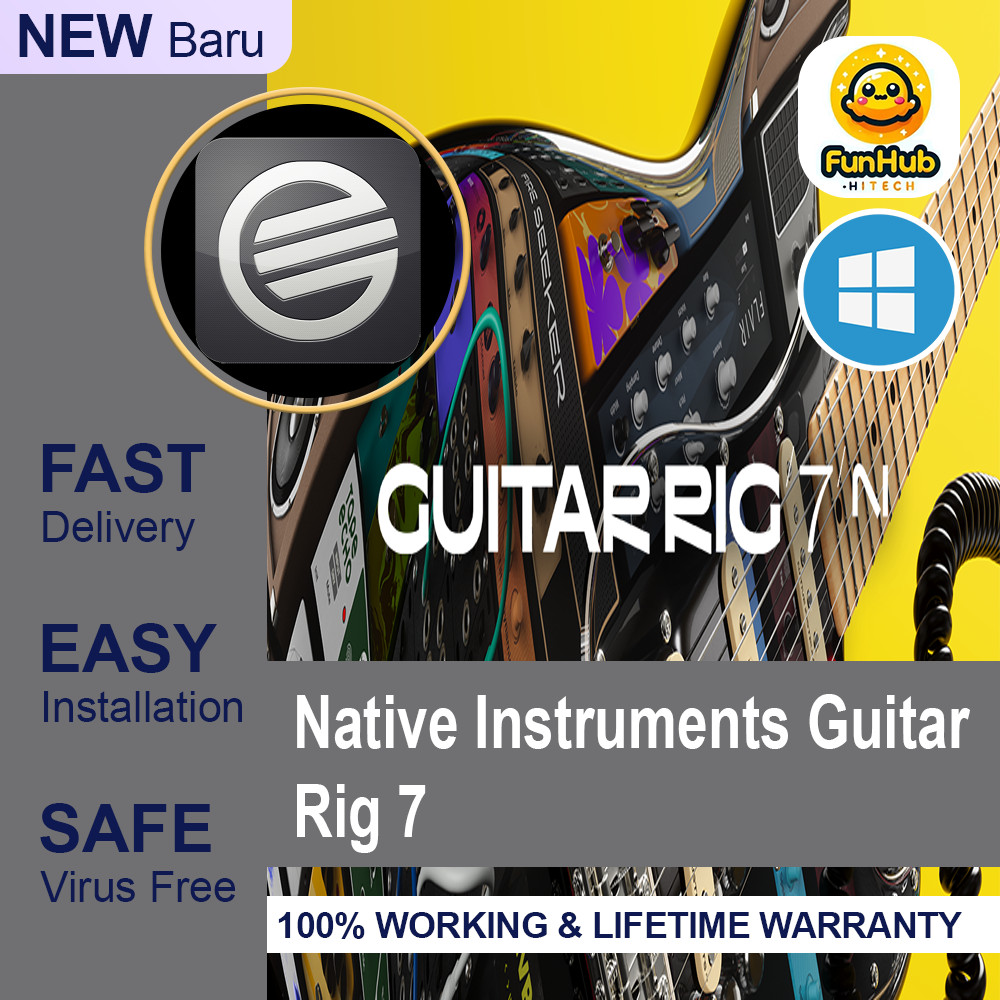 Native Instruments Guitar Rig ⭐ Full Version ⭐ Windows PC Software ...