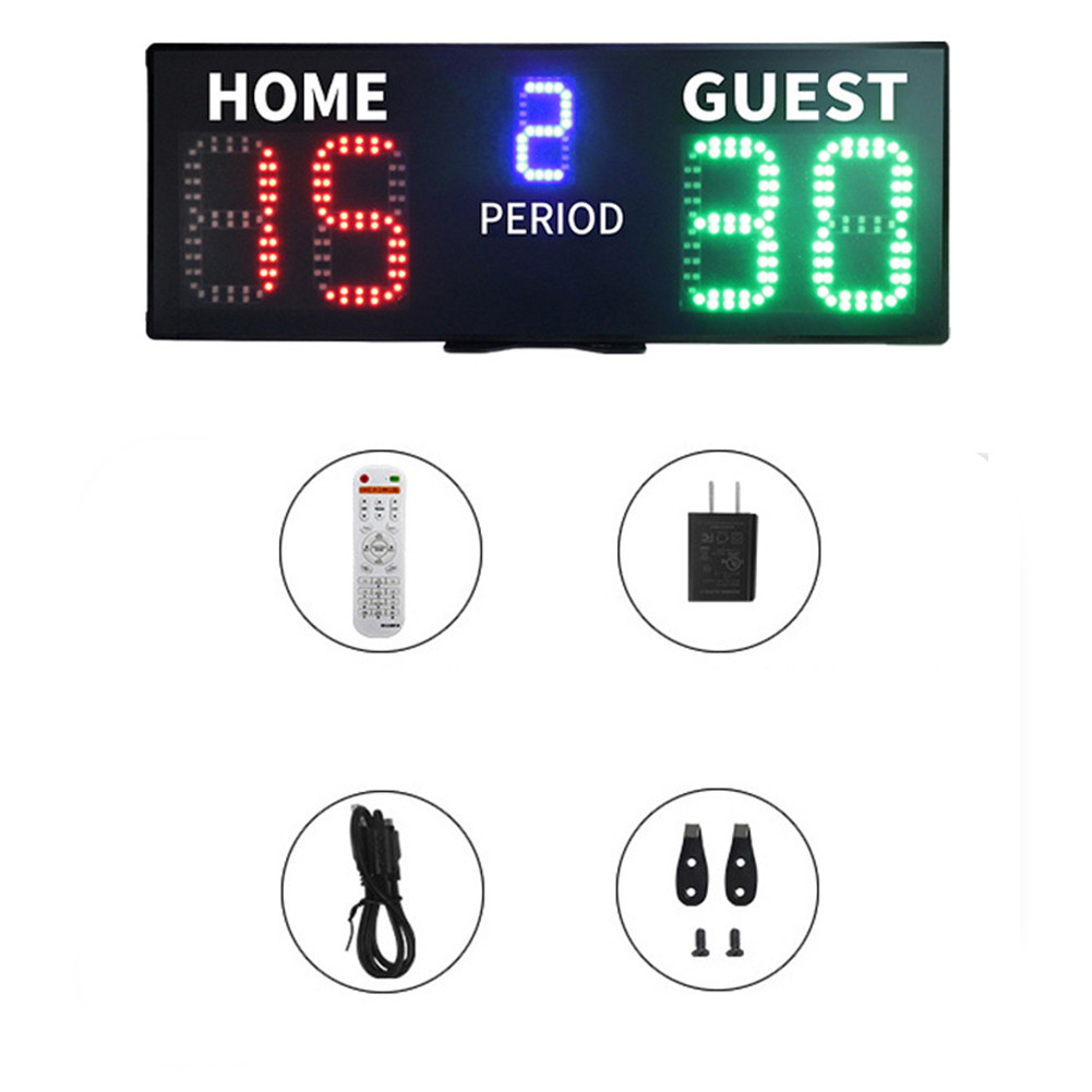 Electric Scoreboard 5-level Brightness 5v/2A Indoor Activities Remote ...