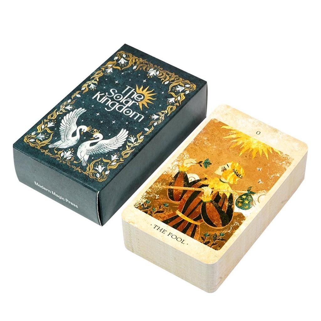 Tarot Cards 78-Cards The Solar Kingdom Tarot Set Mysterious Divination ...