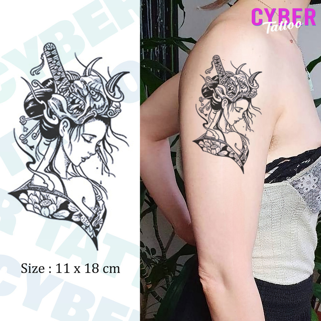 Cyber Tattoo Fruit Ink Temporary Tatto Sticker Long lasting 15 days ...