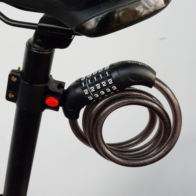 Dahon Daxing Foldable Bicycle Steel Cable Lock Combination Lock ...