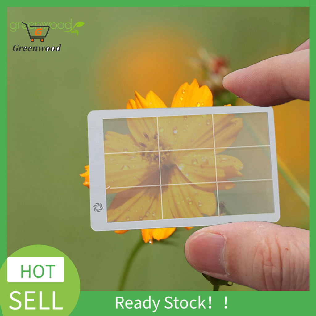 GRA Viewfinder Ruler Card Golden Ratio Viewfinder Ruler for Photography ...