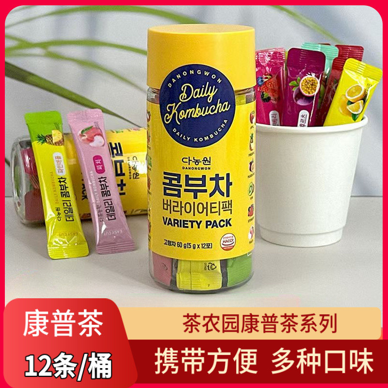 Korea Imported sanongwon Tea Farm 12 Kinds Mixed Fruit Flavor Compound ...
