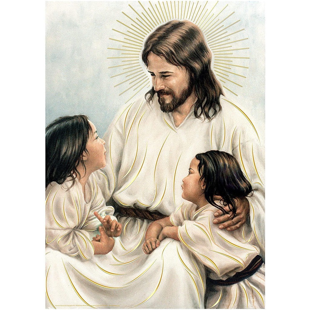 Aisle Poster Let the Children Come to Me Jesus Christ Religious Wall ...