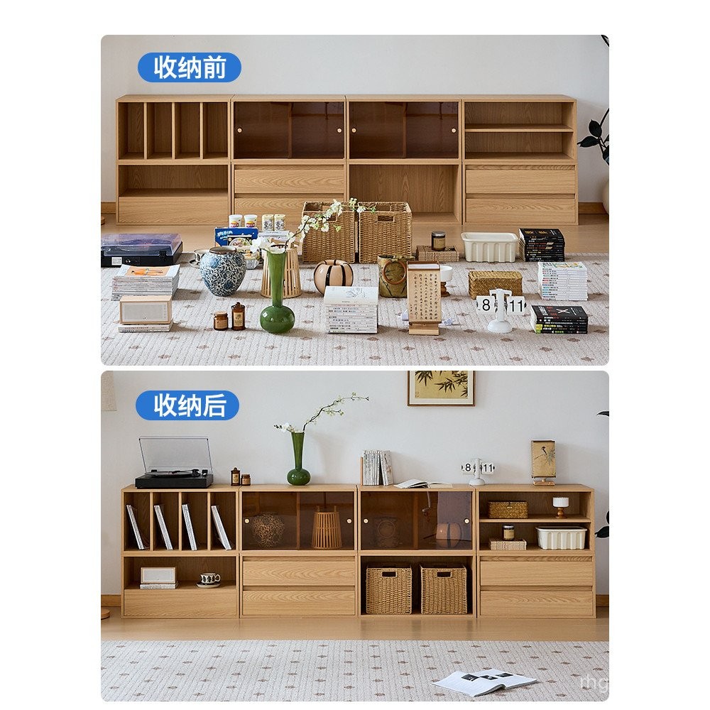 Module TV Cabinet Simple Living Room Free Combination Cabinet Small ...