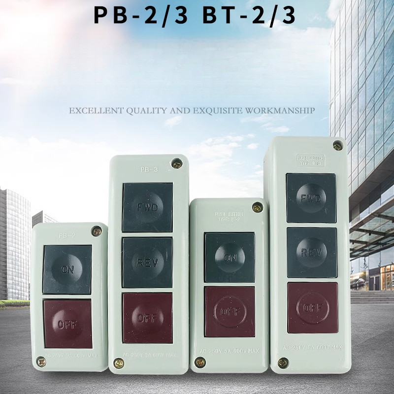 Machine Machine Tool Push Button Switch PB-2 PB-3 BT-2 BT-3 Snap Button ...