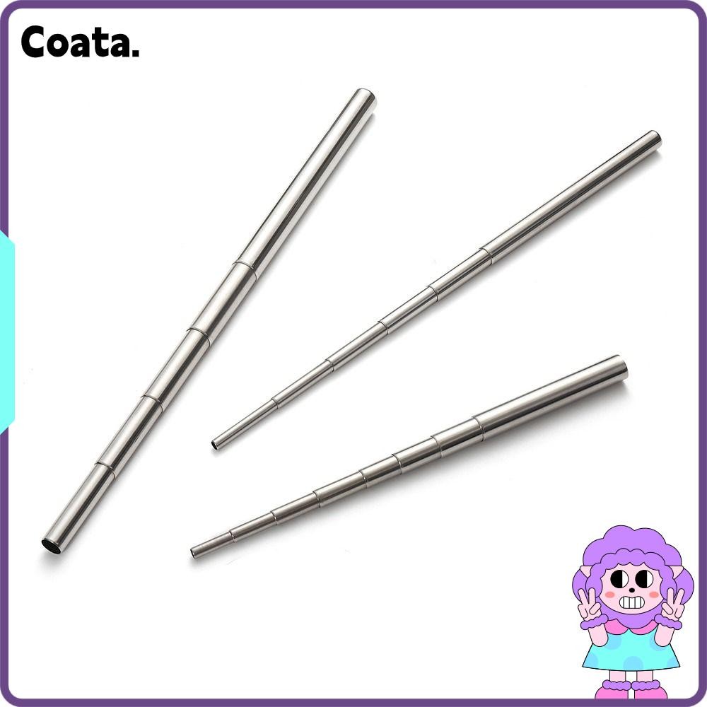 COATA Fire Blow-out Stick, Mini Stainless Steel Fire Bellowing Tool ...