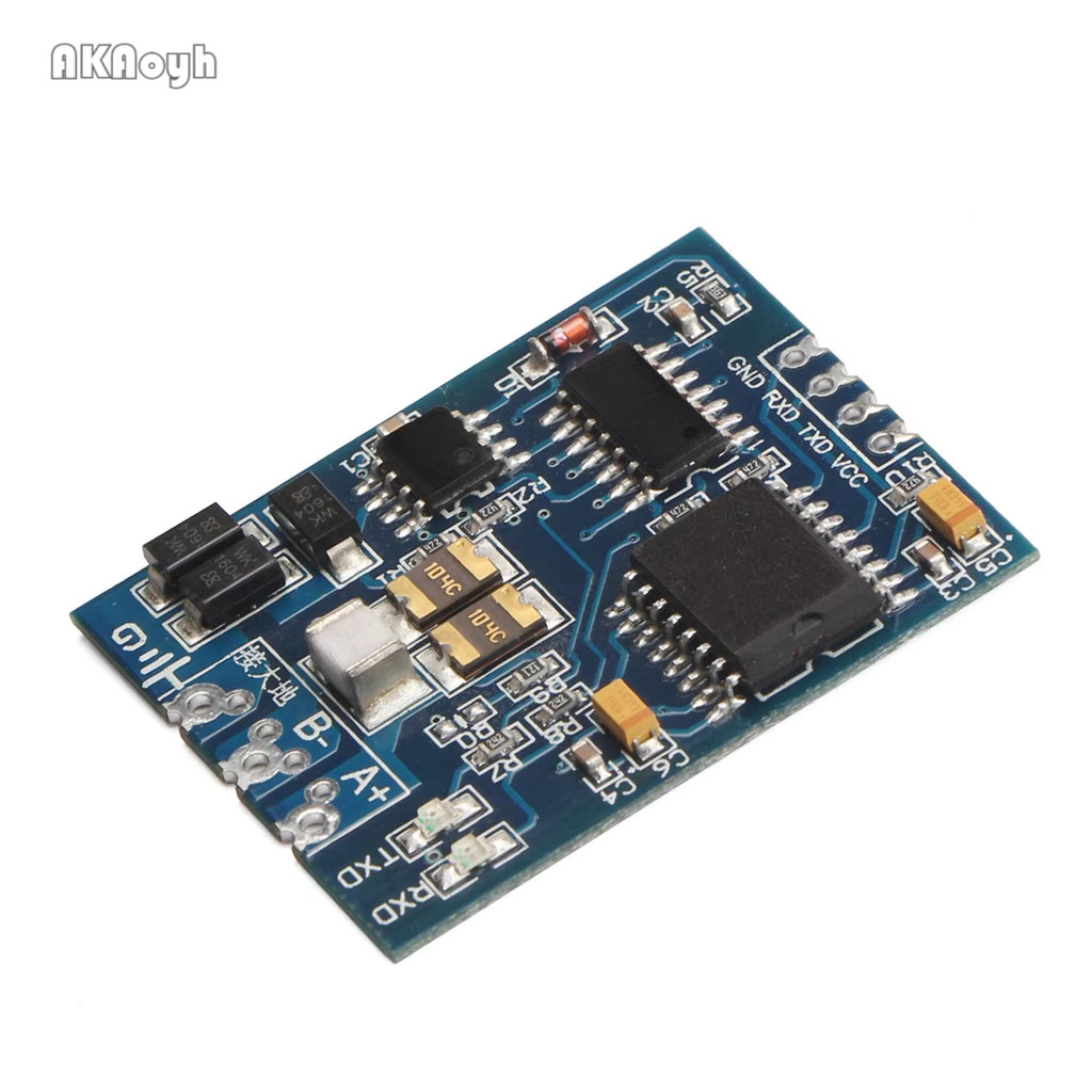Tl to RS485 Module RS485 to TTL with Isolation Microcontroller Serial Port UART Industrial Grade ...