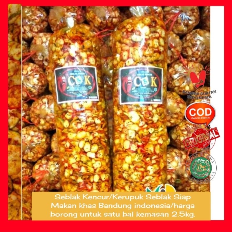 Seblak Kencur/Kerupuk Seblak Siap Makan khas Bandung indonesia/harga ...