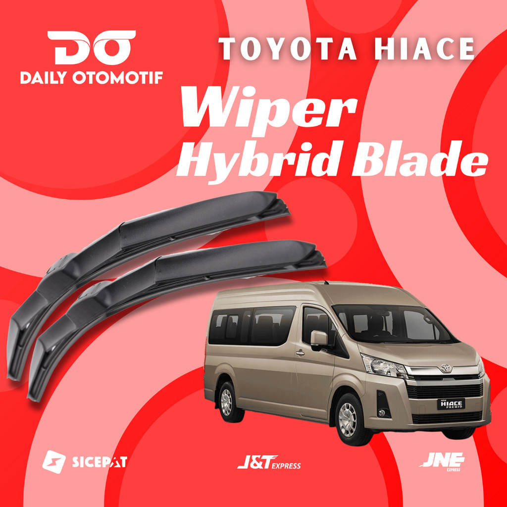 Toyota Hiace Hybrid Blade Wiper Hybrid Model 1 Set Left and Right ...
