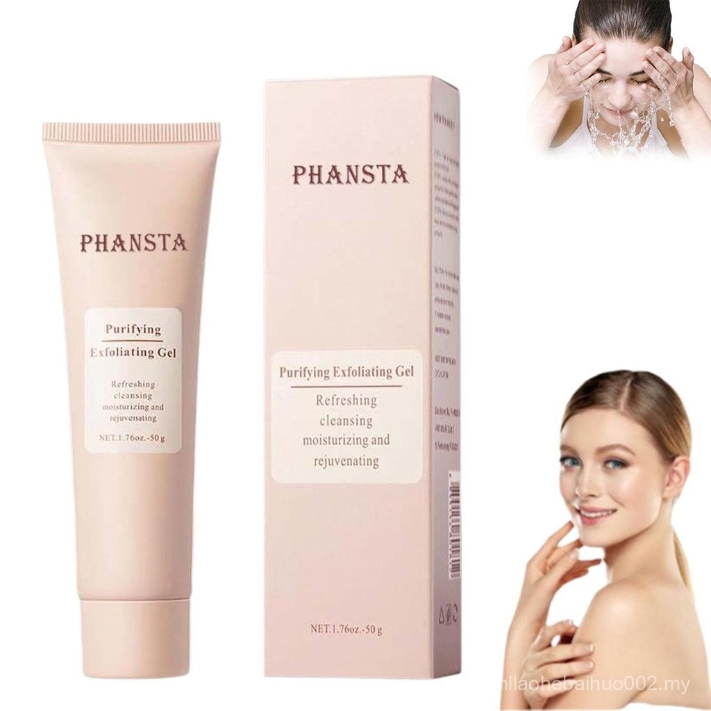 Phansta Exfoliating Gel, Phansta Purifying Exfoliating Gel, Exfoliating ...