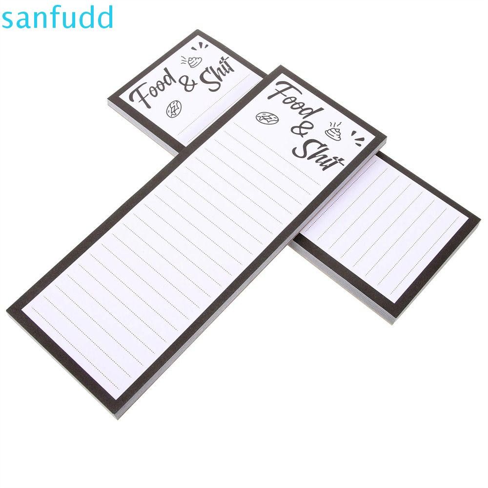 SANFUDD Magnetic Notepads, Tear Off To Do List Fridge Magnet Pad, Note ...