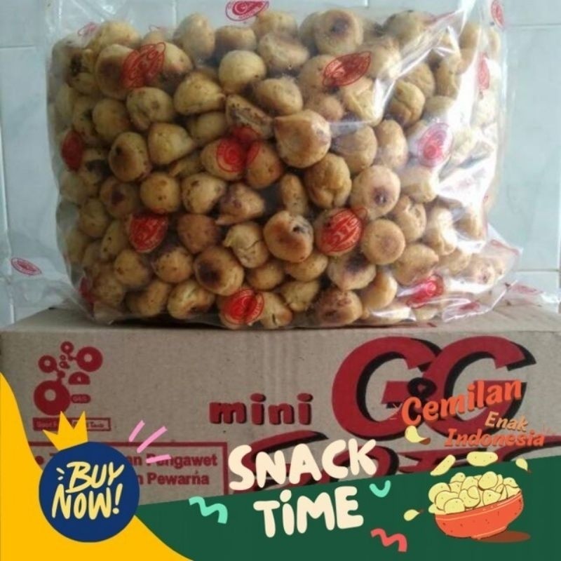 GG Mini Soes Rasa Cokelat Gurih & Renyaah/harga satu Bal Berat 2kg ...