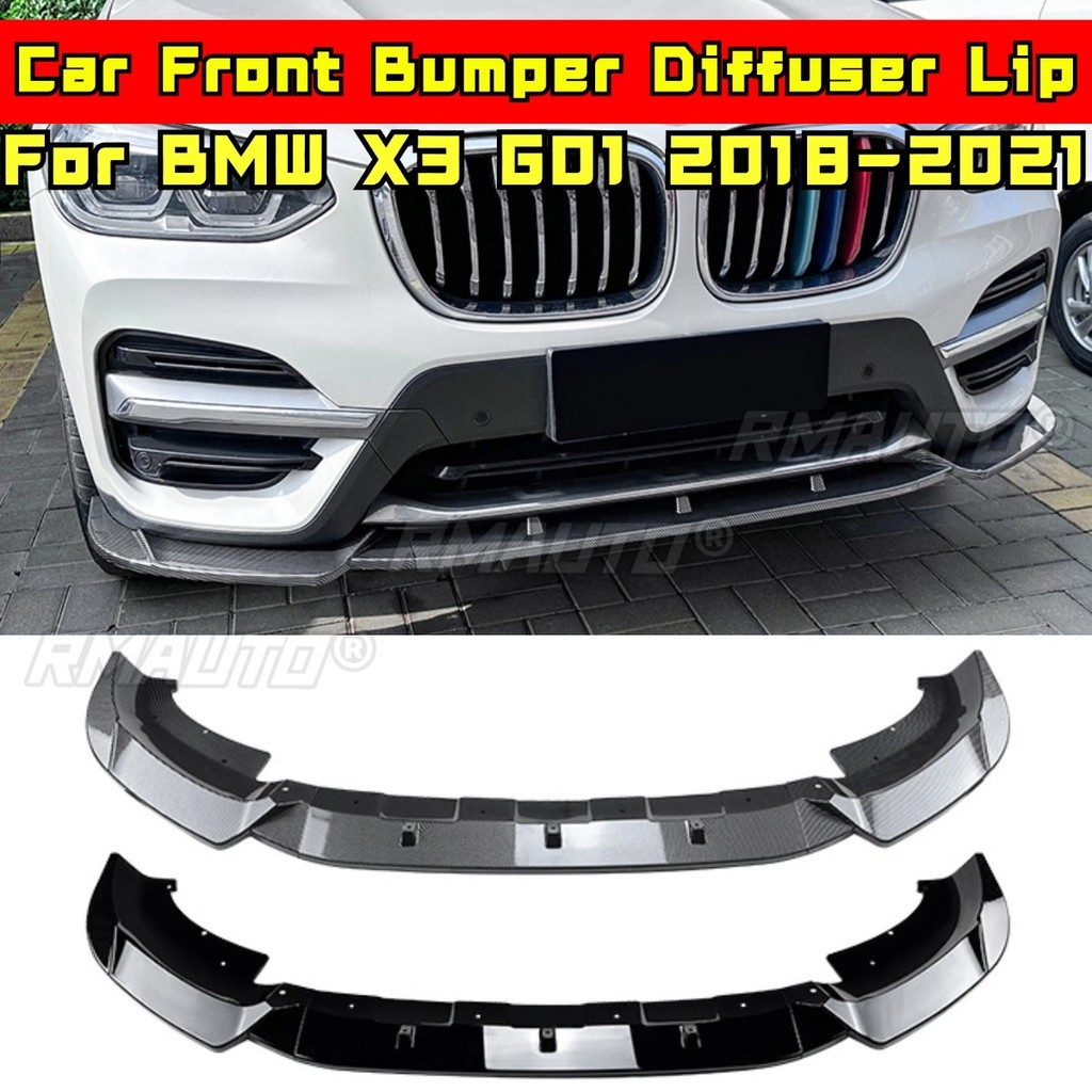 For BMW X3 G01 Body Kit Front Bumper Splitter Lip Front Bumper Diffuser ...