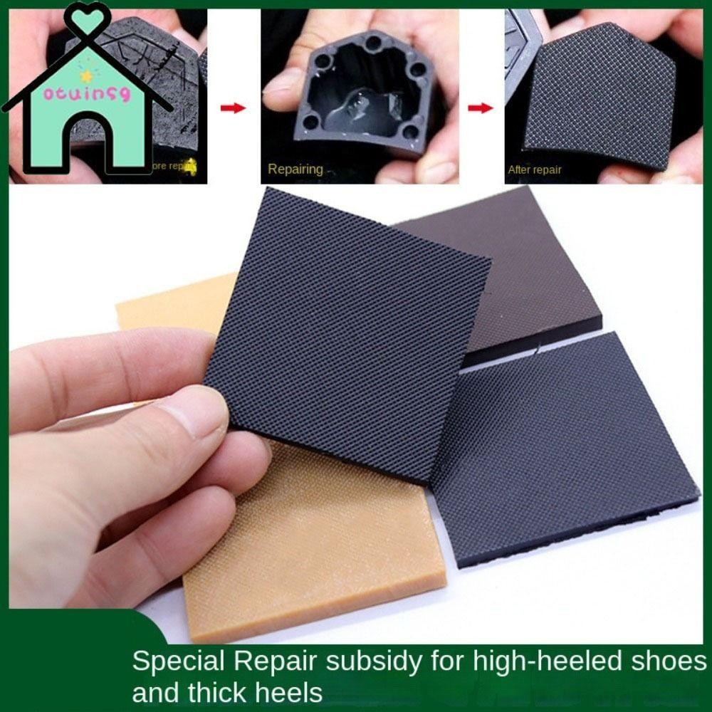 OTUINSG Shoe Repair, DIY Soles Anti-slip Rubber Sole Protector, Durable ...