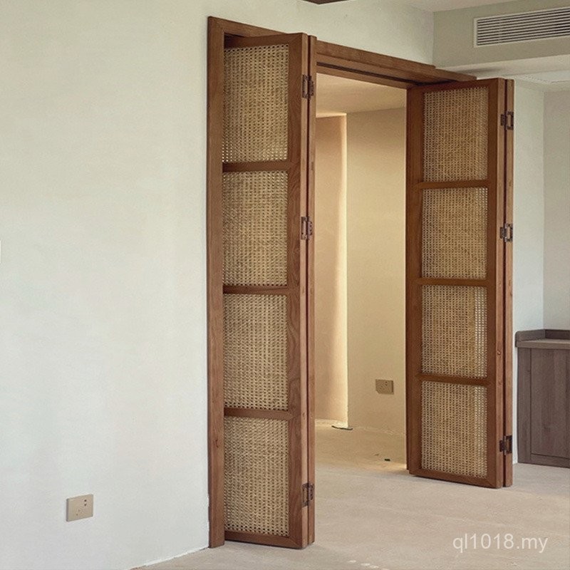 Solid Wood Invisible Sliding Door Partition Door Bathroom Wardrobe Door ...