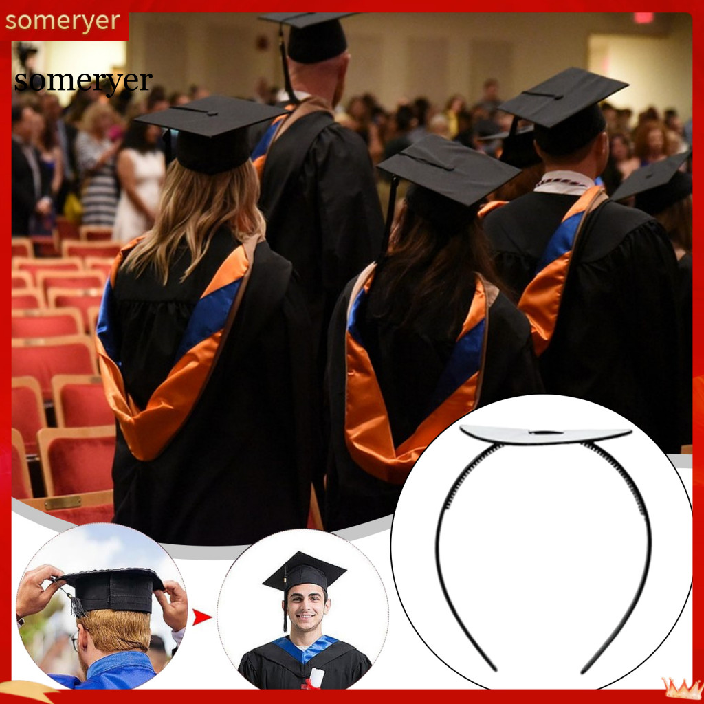 someryer| Graduation Cap Hair Protection Secure Graduation Cap Headband ...