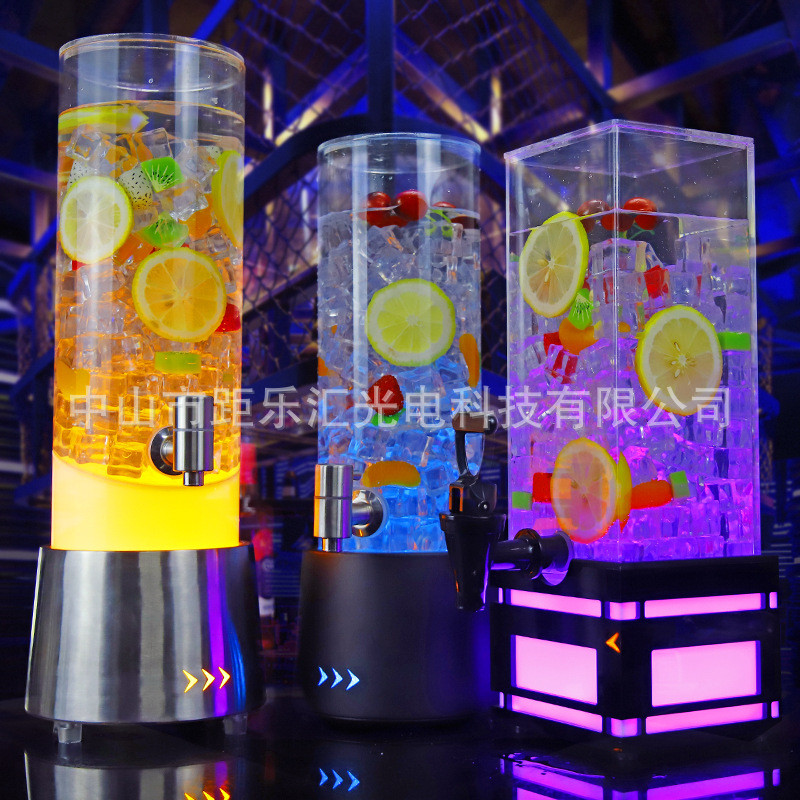 Kegunaan khas bar meriam arak bersinar 3 liter 5 tong bir dengan keran ...