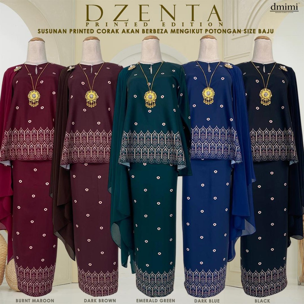 DMIMI Baju Kurung Moden DZENTA | Mini Kurung Moden | Material Premium ...