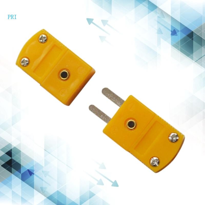 pri 10pcs K-Type Male Female Thermocouple Plug Adapter Cable Wire ...