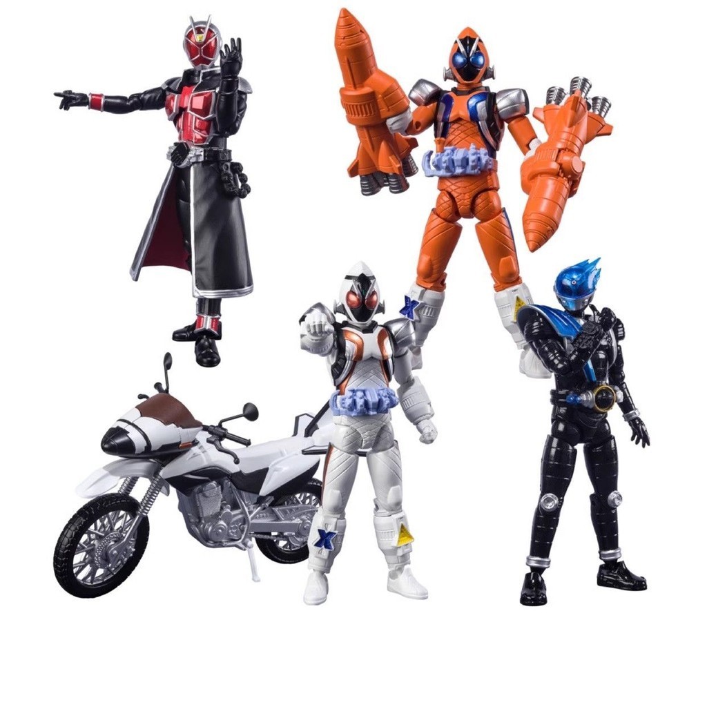 Bandai Kamen Rider Palm Action X14 Box Egg Food Toys Meteor Four ...