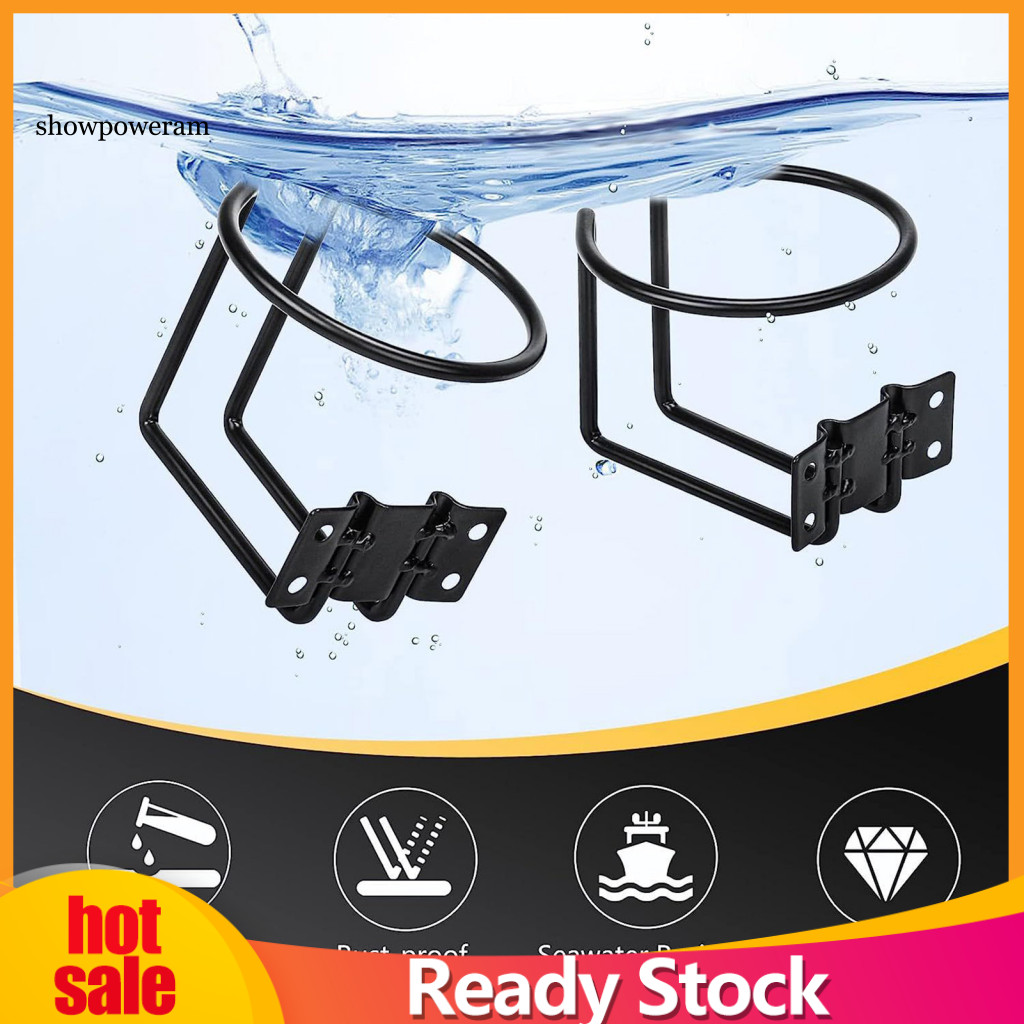 SPM L-shaped Cup Holder Metal Cup Holder Universal L-shaped Boat Cup ...