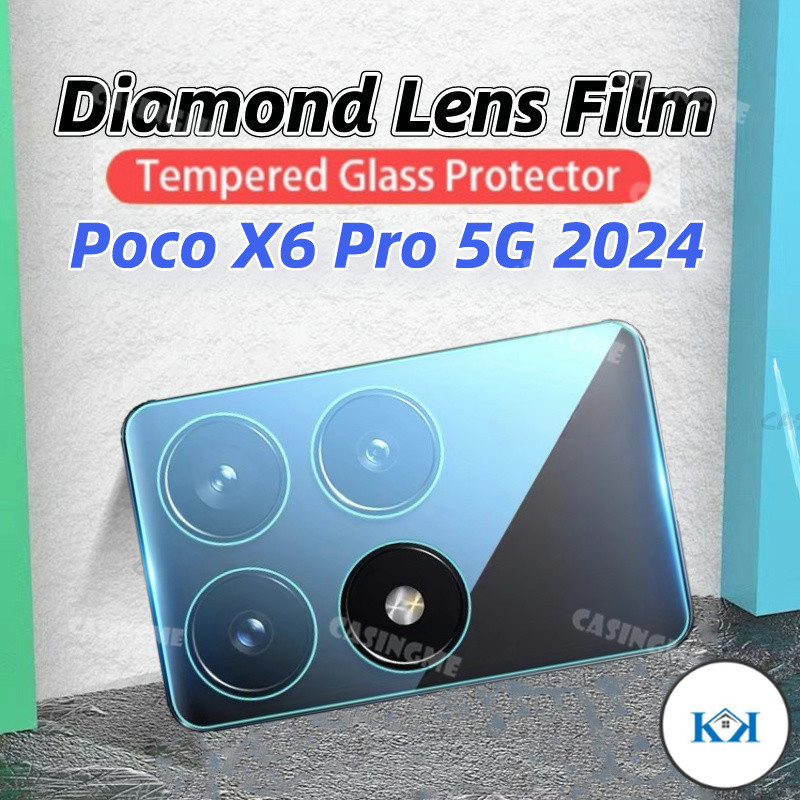 KK Poco X6 Pro 5G 2024 3D Camera Lens Protector For Poco X6Pro ...