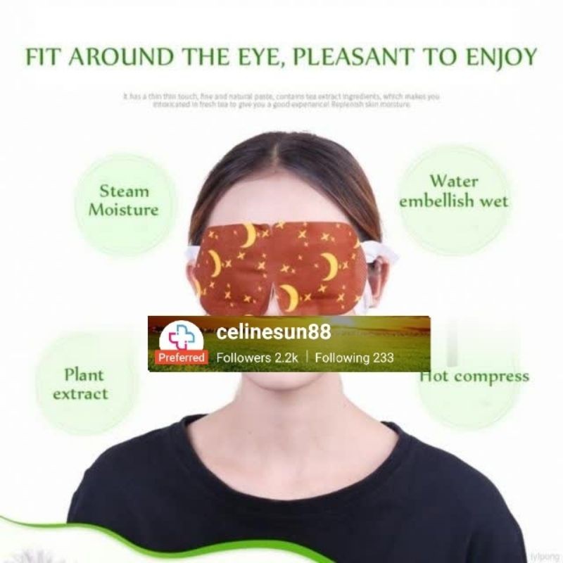 Steam Heat Goggle Eye Mask Care Sleep Patches Eye Patch | Shopee Malaysia