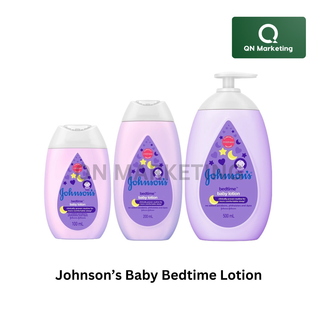 Johnson's Baby Bedtime Lotion [100ml / 200ml / 500ml] | Shopee Malaysia