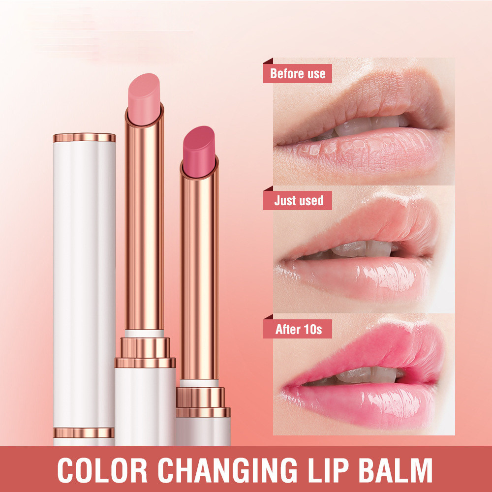 [Ready Stock] Color Changing Lips Balm Moisturizing With Natural Lip ...