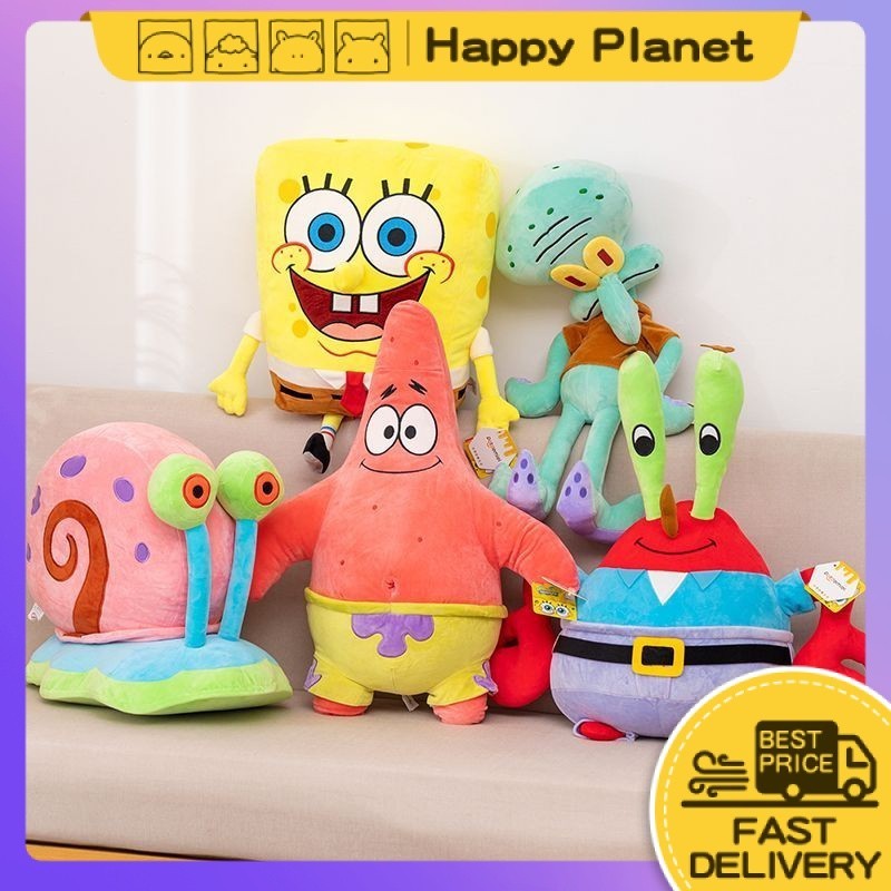SpongeBob Patrick Star Plush Toys Spongebob Gift Birthday Present For ...