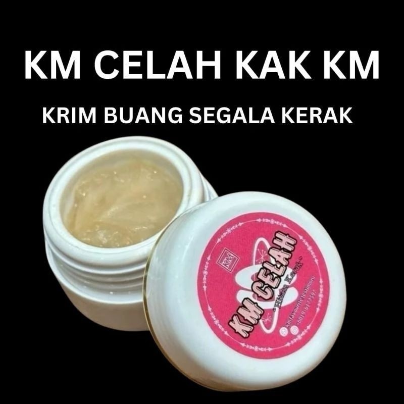KM CELAH BY KAK KM CREAM CERAHKAN KETIAK PELIPAT DAKI MATI FC | Shopee ...